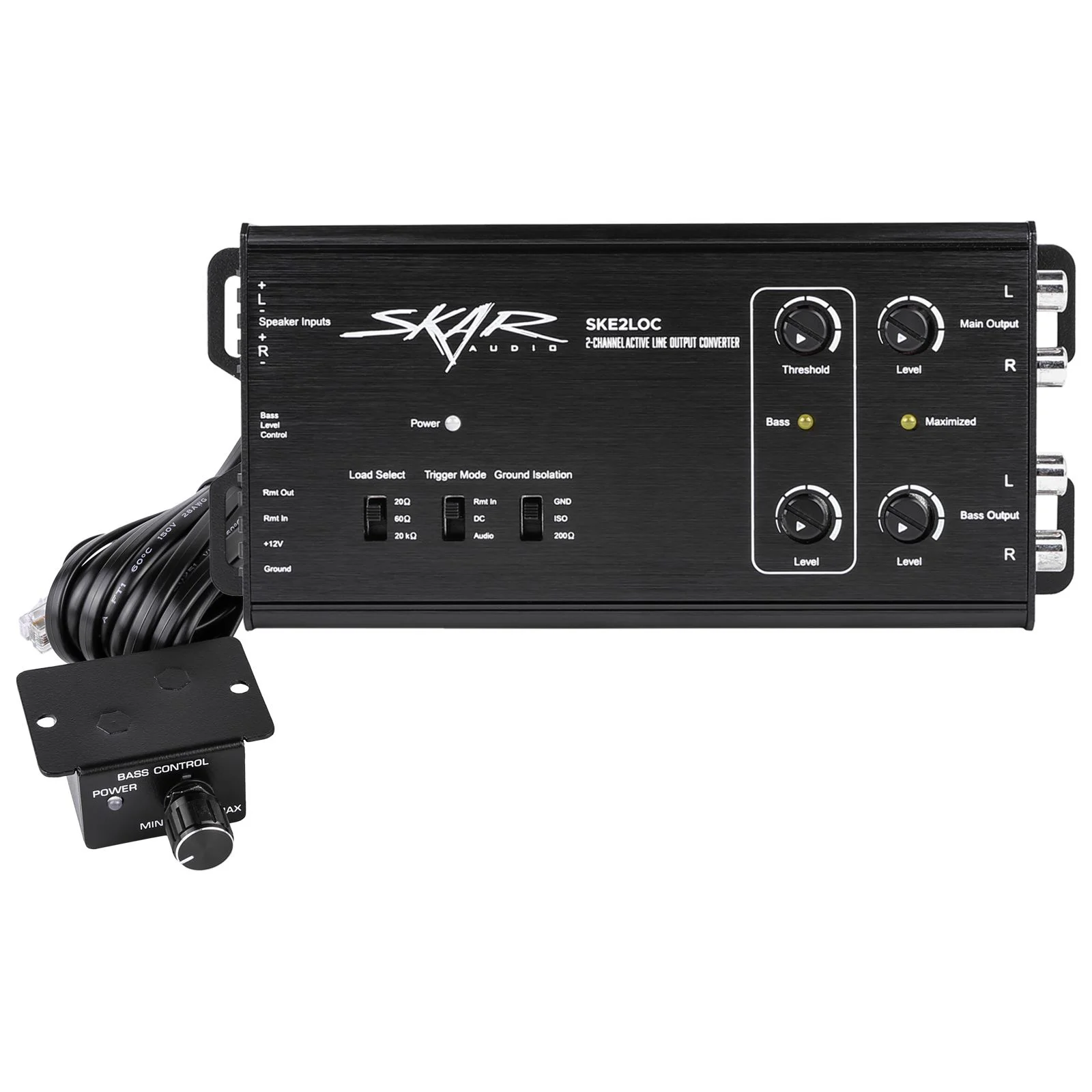 SKE2LOC | 2-Channel Active Line Output Converter | Skar Audio