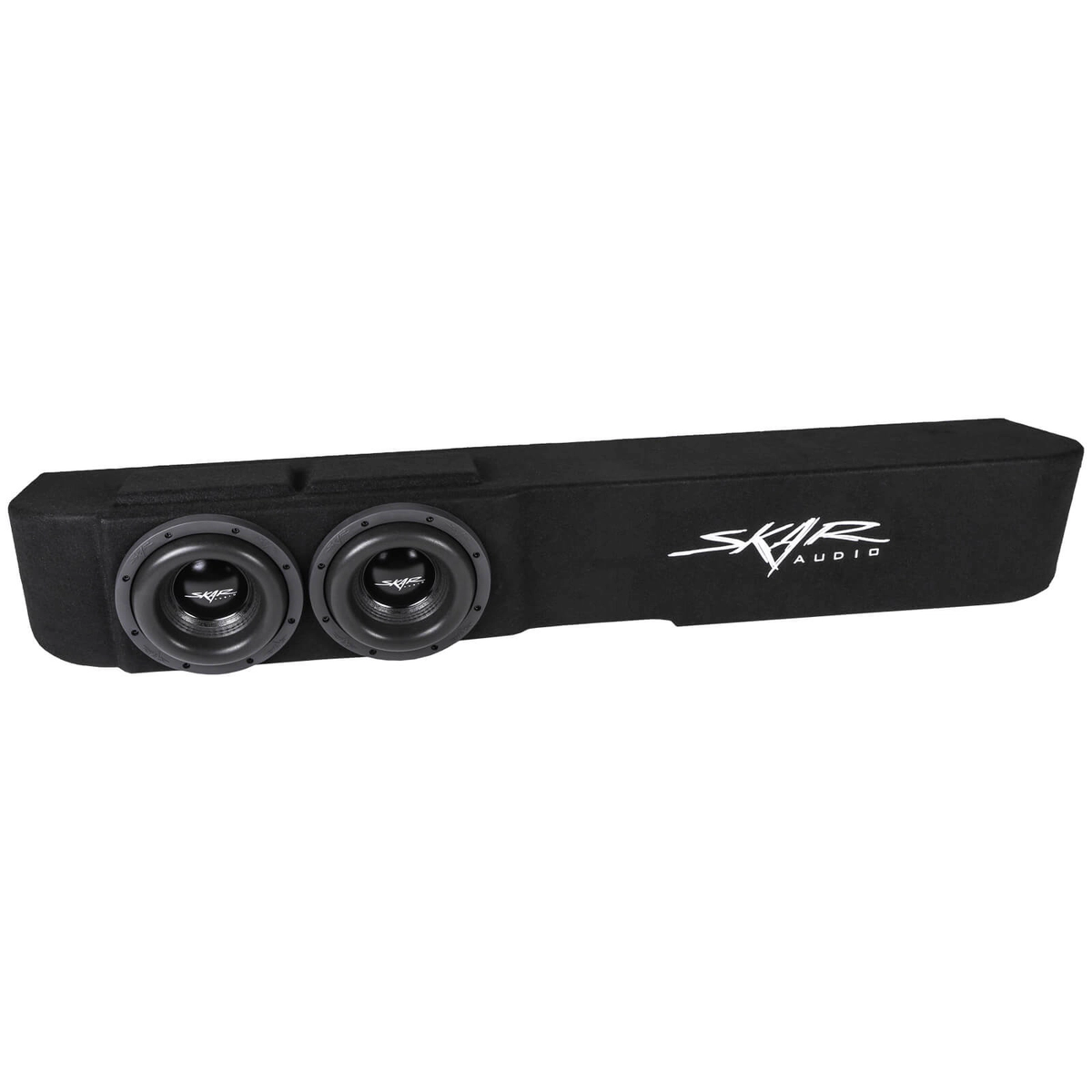 Dual 8" Loaded Subwoofer Enclosure for 2014-2018 Chevy/GMC Crew Cab ...