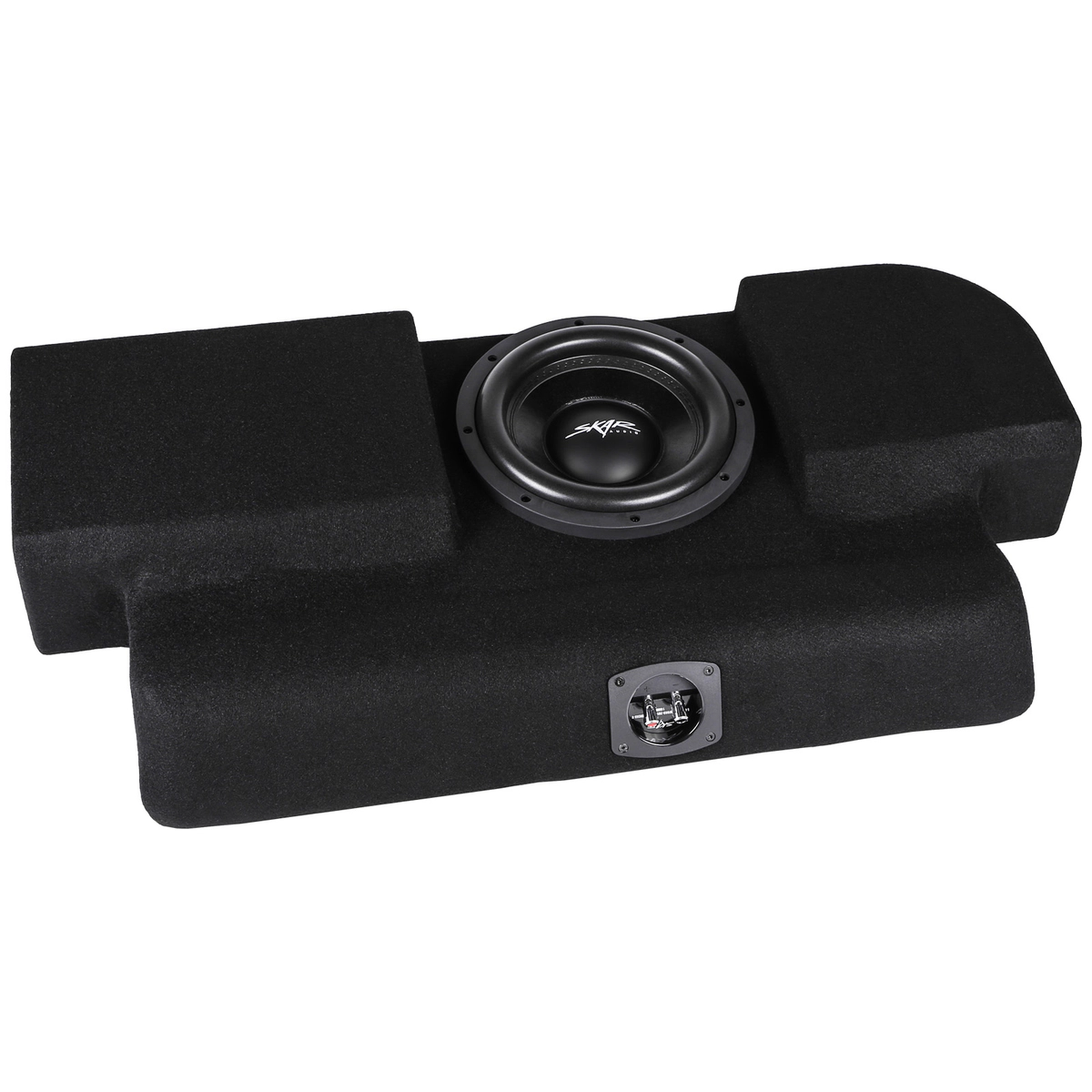 Single 10" Loaded Ported Subwoofer Enclosure Compatible with 2015-2025 ...