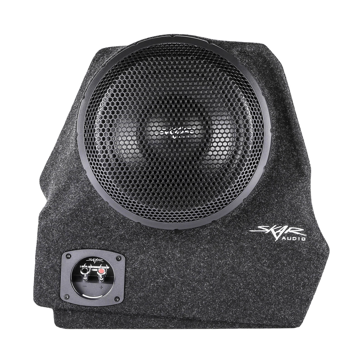 Single 10" Loaded Subwoofer Enclosure Compatible with 2020-2025 Ford ...