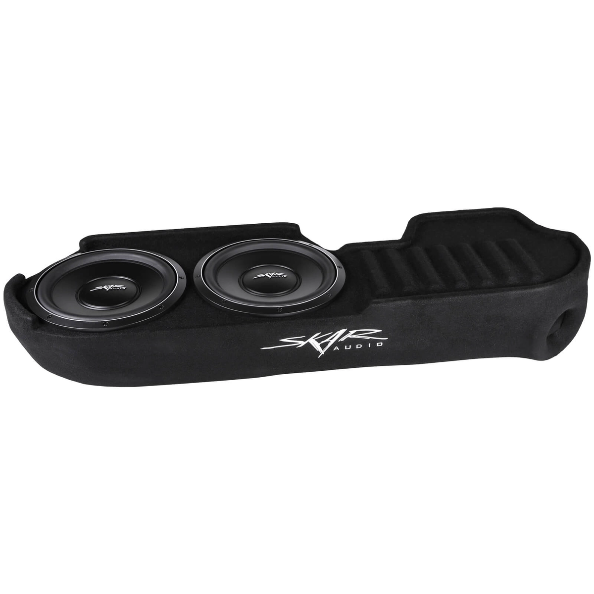 Dual 12" Loaded Ported Subwoofer Enclosure Compatible with 2019-2025 ...