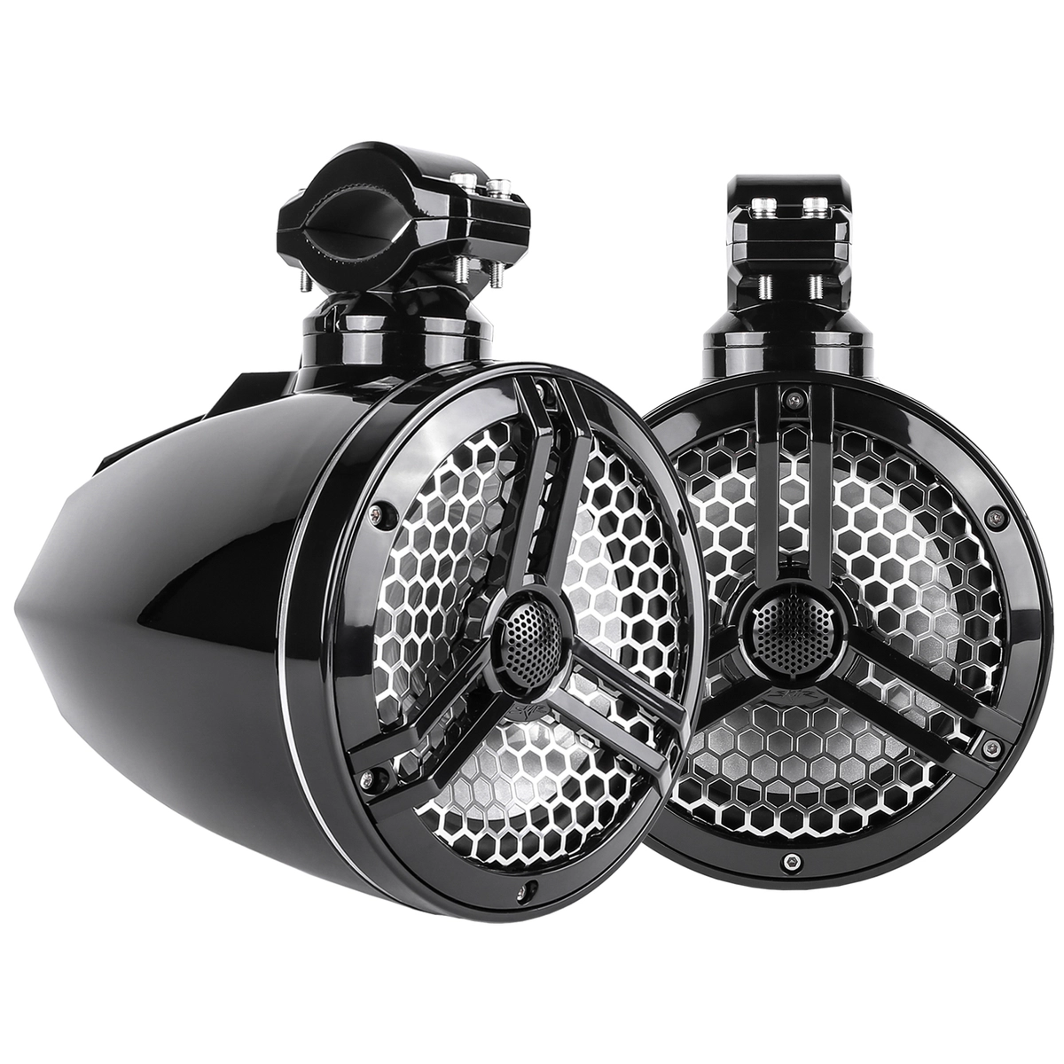 SK65MB-TWR | 6.5" Full Range 320 Watt Marine Tower Speakers - Pair ...